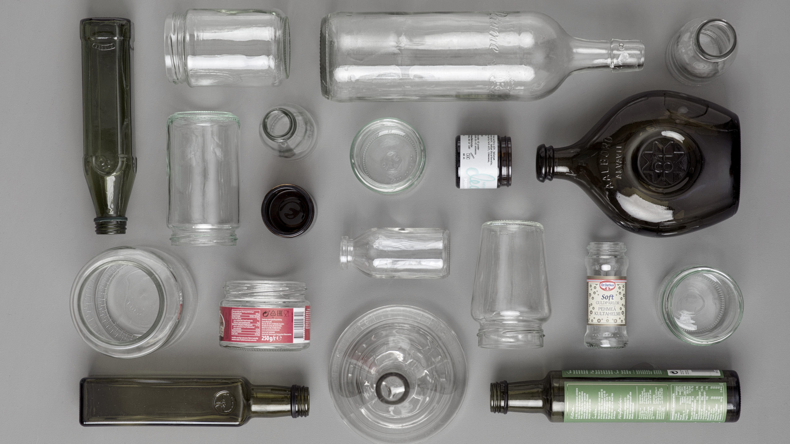 Glass packages | Stormossen