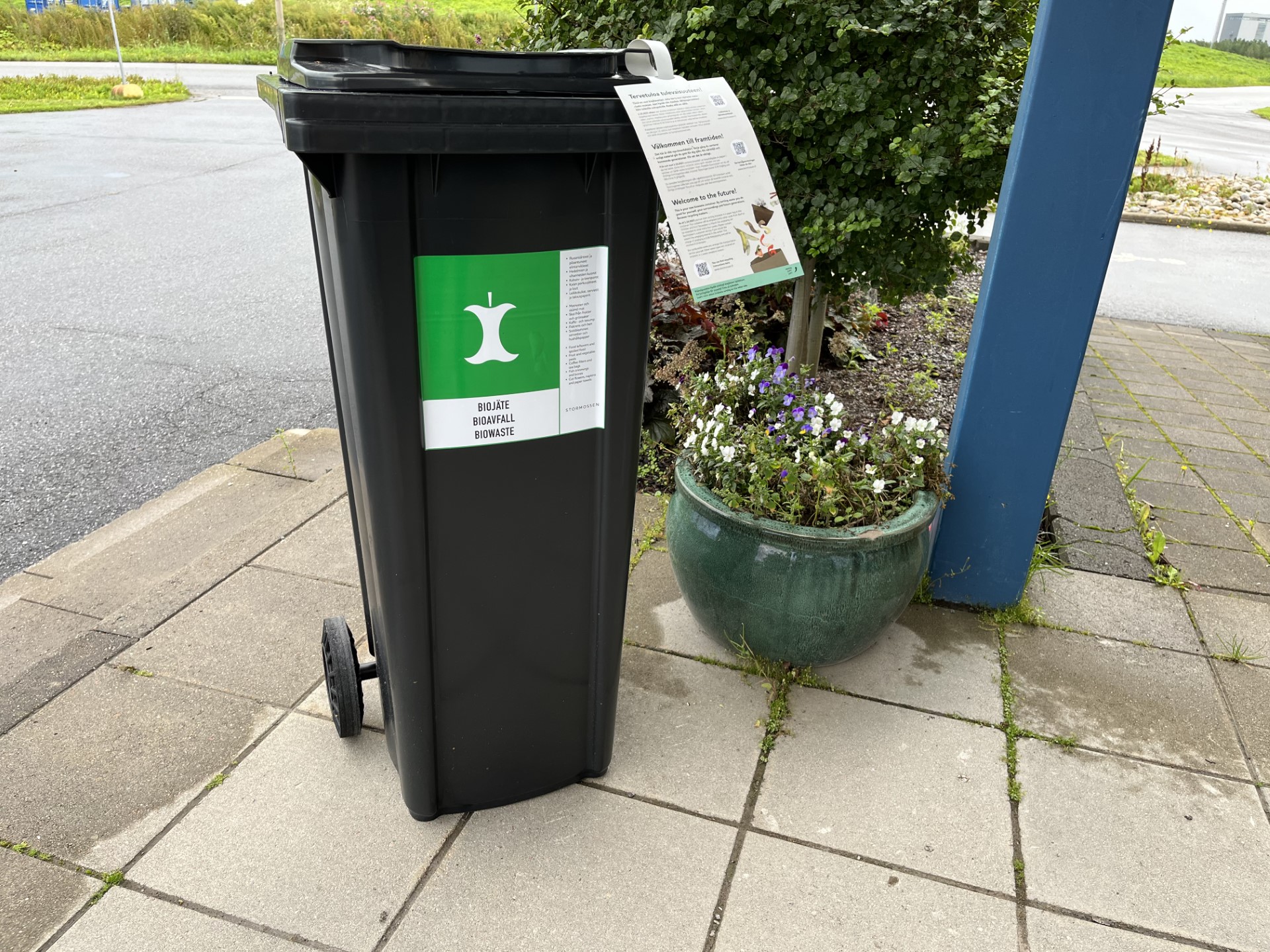 Tilanneraportti koskien biojäteastioiden toimitusta | Stormossen
